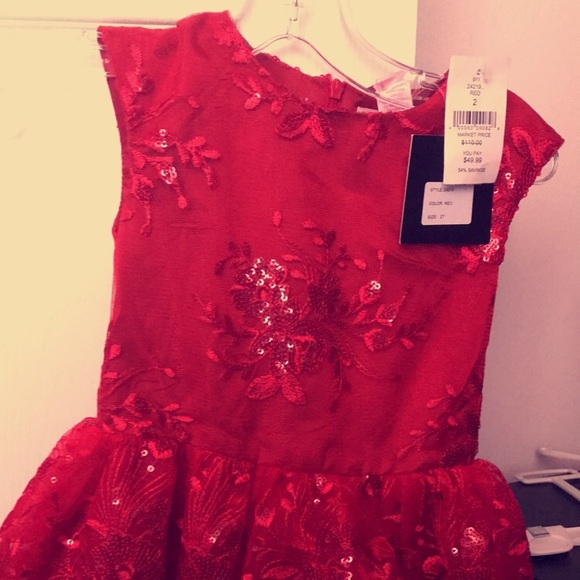 Halabaloo | Dresses | Red Sequin Dress | Poshmark